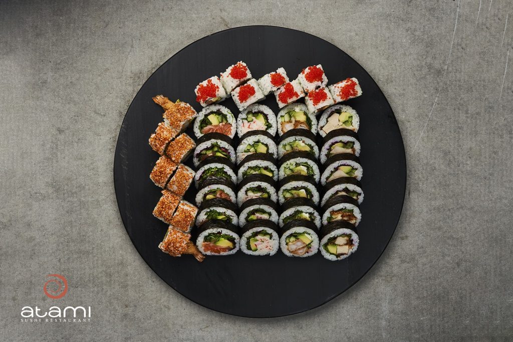 Menuer – Atami Sushi Restaurant – Odense